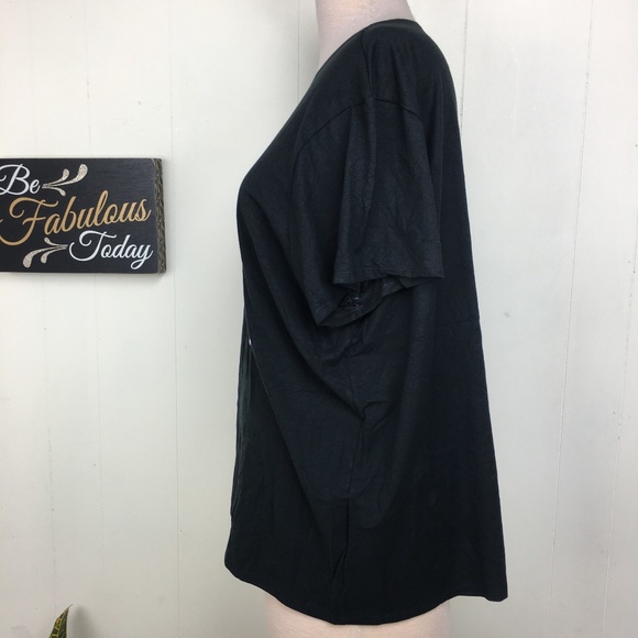 Just My Size | Tops | Nwt Black Jms Essentials Crew Neck Tshirt 5x ...